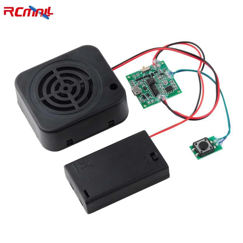 Записываемый звуковой модуль с кнопкой управления, 8 м, MP3, WAV, музыкальный голосовой плеер, программируемая плата с динамиком для «сделай сам», музыкальная шкатулка, карта в подарок