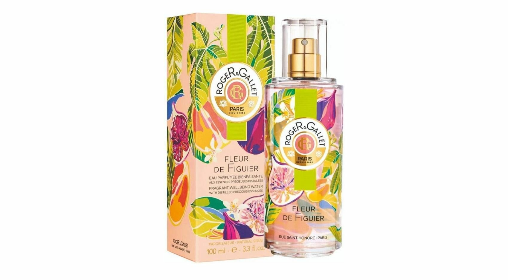 Парфюмерная вода Roger & Gallet Fleur de Figuier 100 мл, фужерные фруктовые