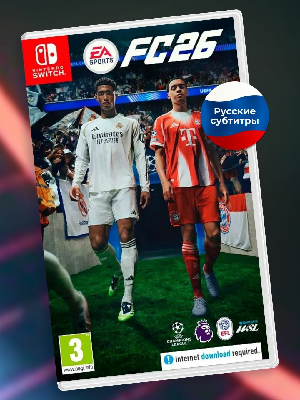 EA Sports FC 26 FIFA 26 Nintendo Switch картридж