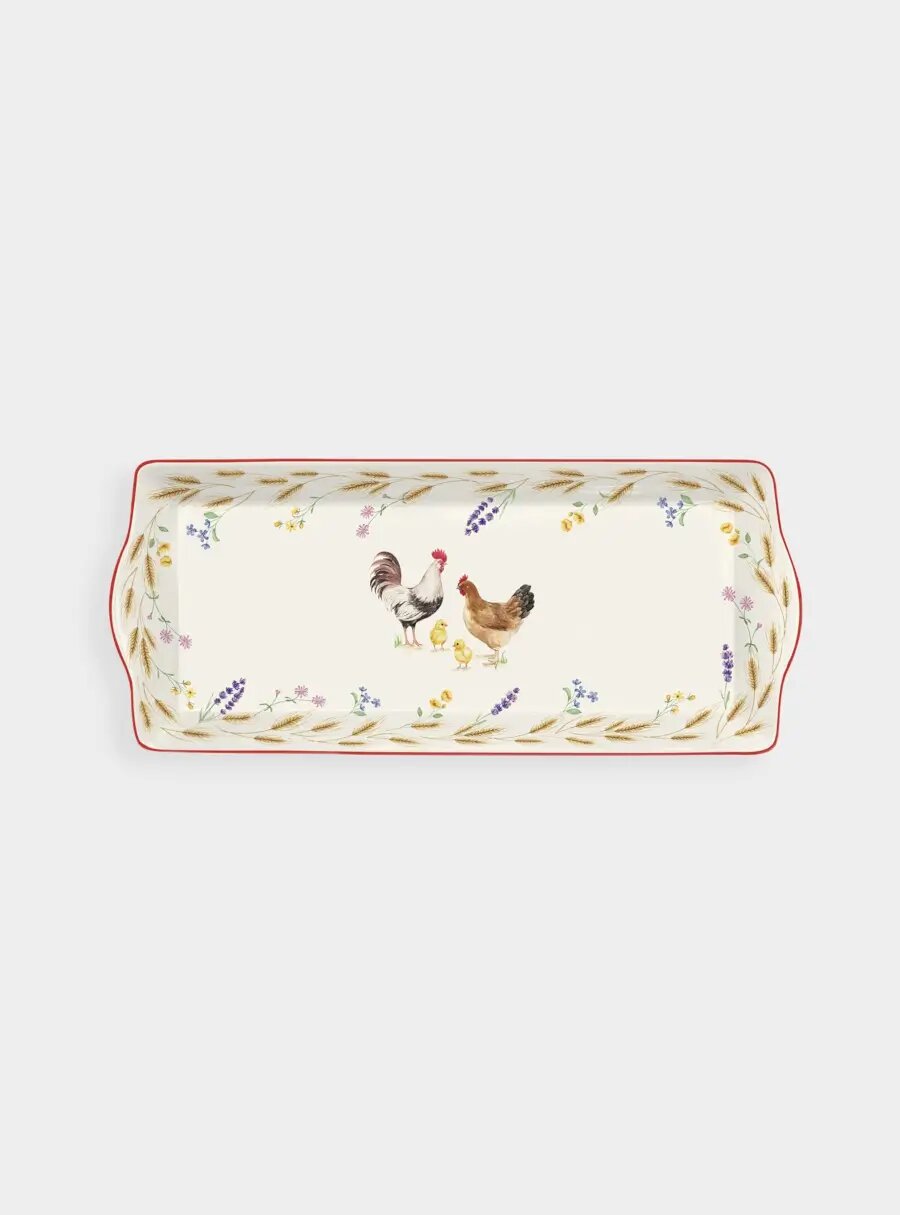 Блюдо, 35x15 см, прямоугольное, Country Life
