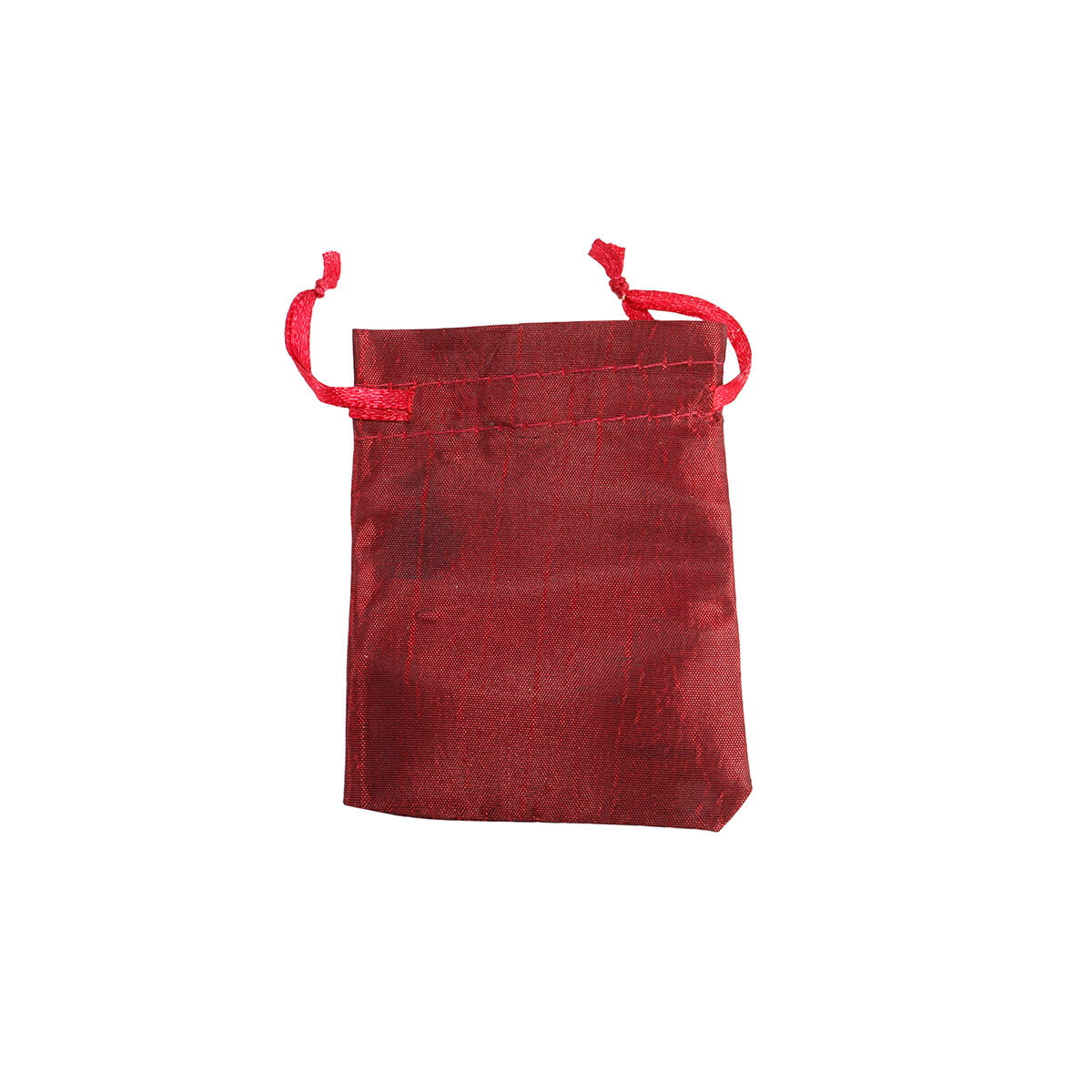 Мешочек подарочный бордовый (размер 9 на 7 см.), 1 шт.