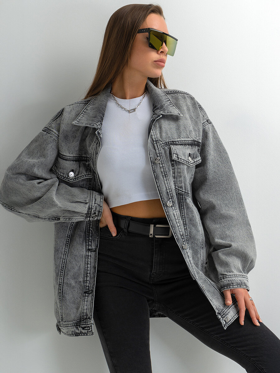 Куртка джинсовая Для женщин