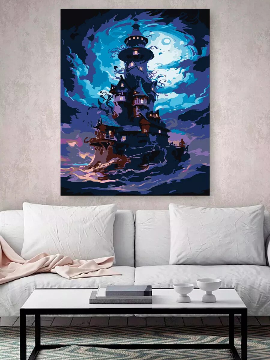 Картина по номерам Замок