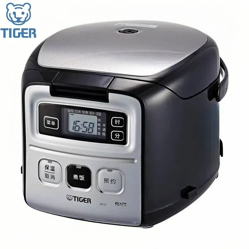 TIGER Рисоварка кашеварка и пароварка умная премиум-класса JIG 55 C 1.6л 1-2 порции про-во Япония