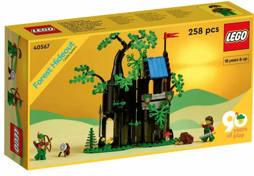LEGO 40567 - это набор Лесное убежище из серии LEGO Icons. Основная информация