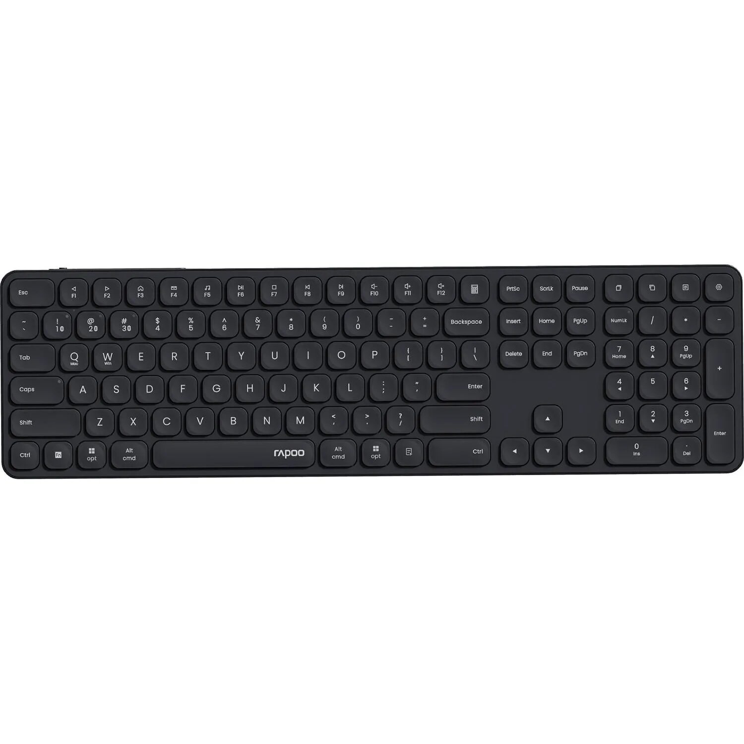 Клавиатура RAPOO беспроводная E9550L, цв. Dark Grey