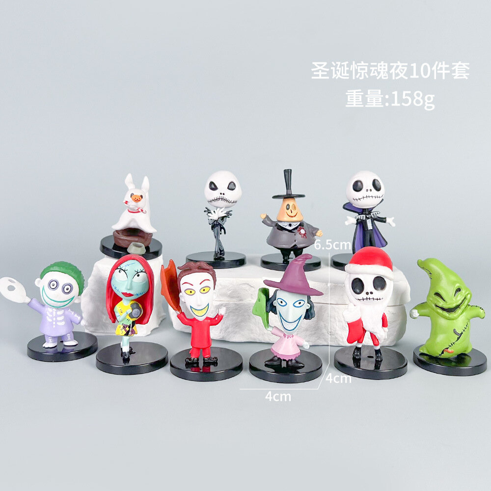 10 фигурок на Хэллоуин: Кукла Кошмара, Чаки, Призрачная невеста, Ворон, Клоун и Крик (аниме/манга)