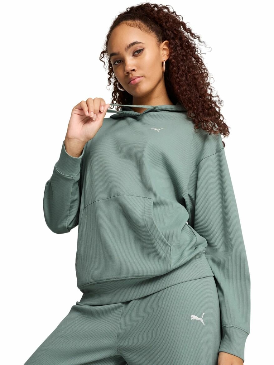 Худи ESS ELEVATED Comfort Rib Hoodie Women