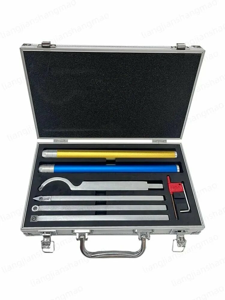 Набор токарных резцов TASP, карбидные вольфрамовые лезвия, нержавеющая сталь, алюминий, 6 шт