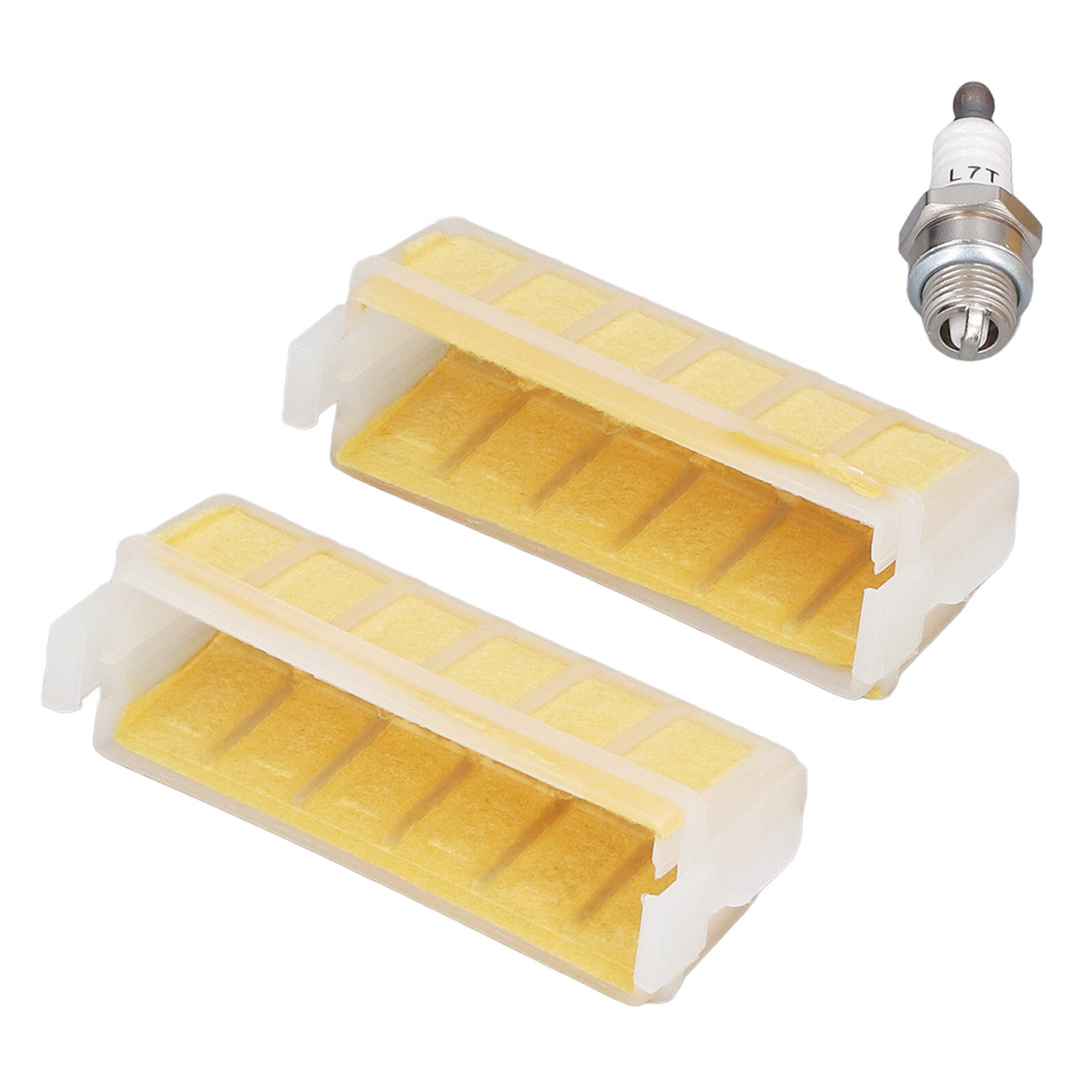 2pcs Air Filter 1123 120 1613 Chainsaw Parts with Spark Plug Replacement for Stihl MS210 MS230 MS250 021 023 025