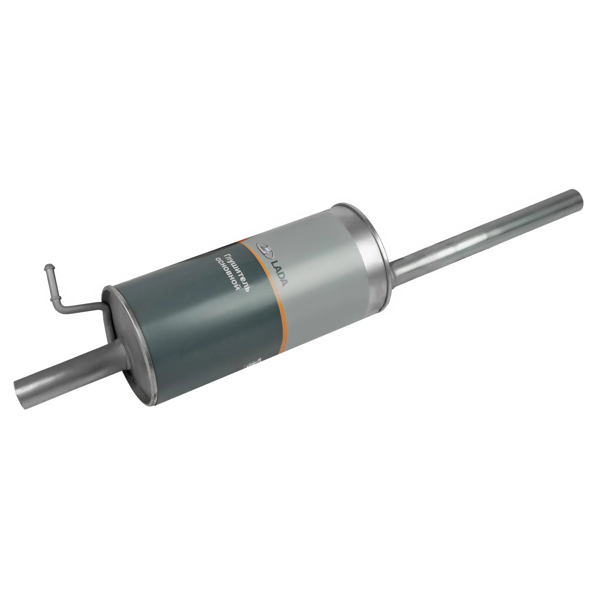 Глушитель основной из алюминизированной стали для Лада Ларгус c двигателями К4М и К7М