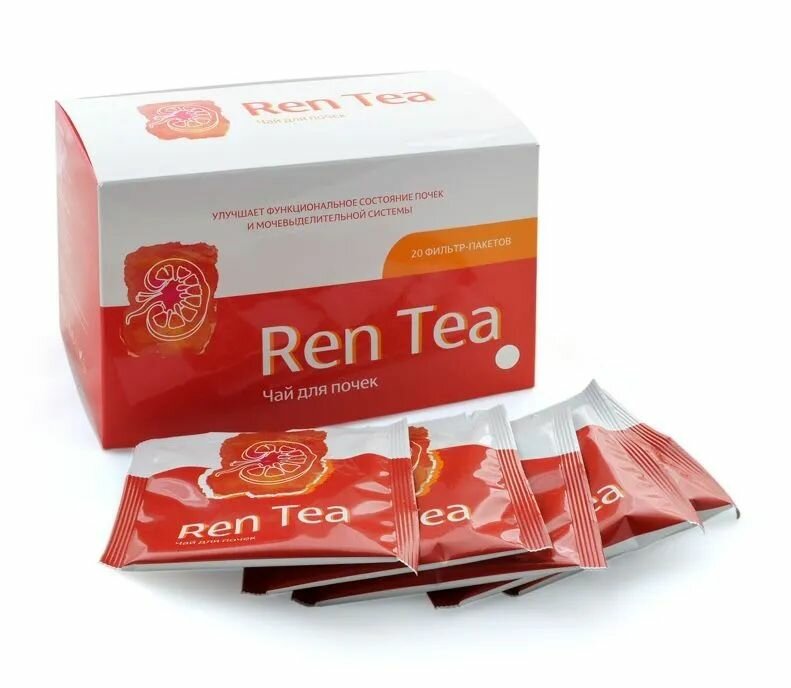 Ren Tea, травяной чай для почек, 20 саше