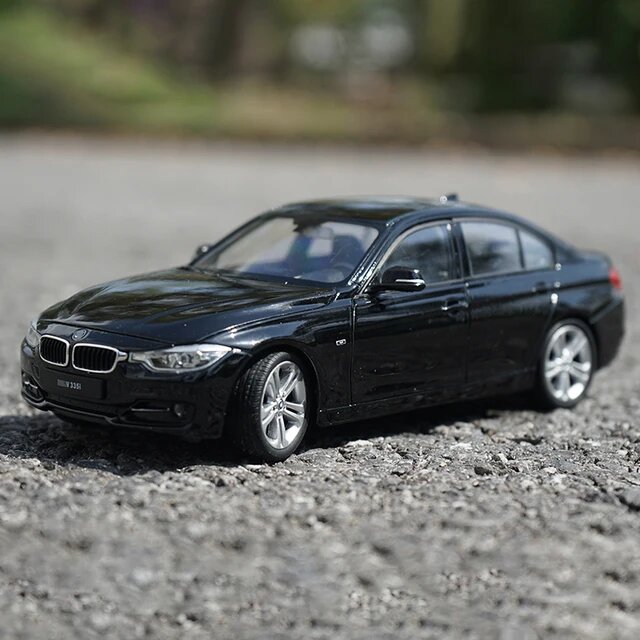 Литые игрушечные машинки WELLY BMW 335i 1:24, модель автомобиля, миниатюрная модель игрушечной машинки для детей