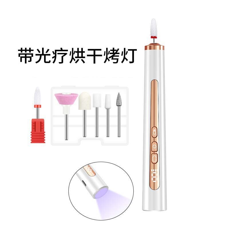 Новый аппарат для полировки ногтей с полой чашей, многофункциональная лампа для сушки, высокоскоростной инструмент для удаления омертвевшей кожи, маникюрный инструмент, электрическая шлифовальная машинка для ногтей.