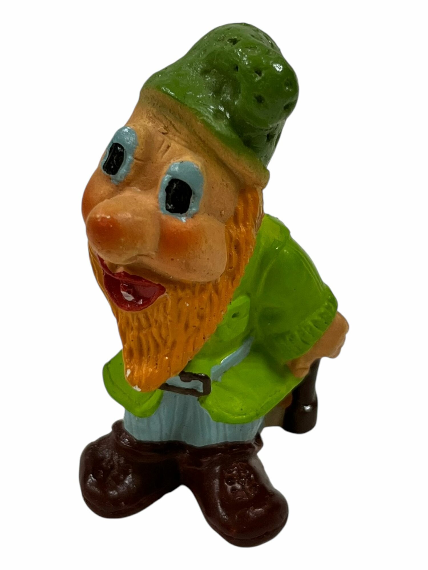 Винтажный керамический гном, Белоснежка и 7 гномов