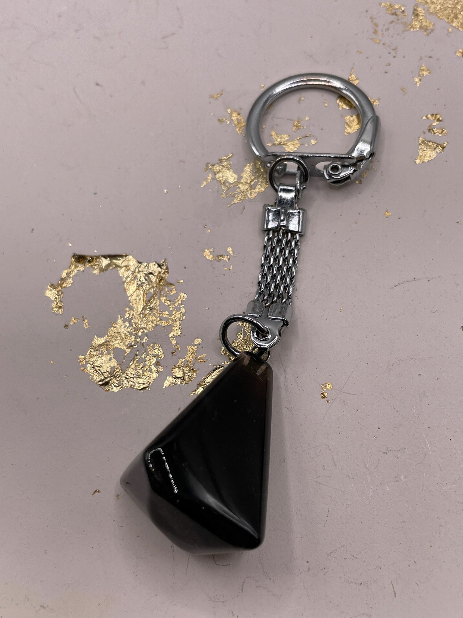 Винтажный брелок из Турмалина