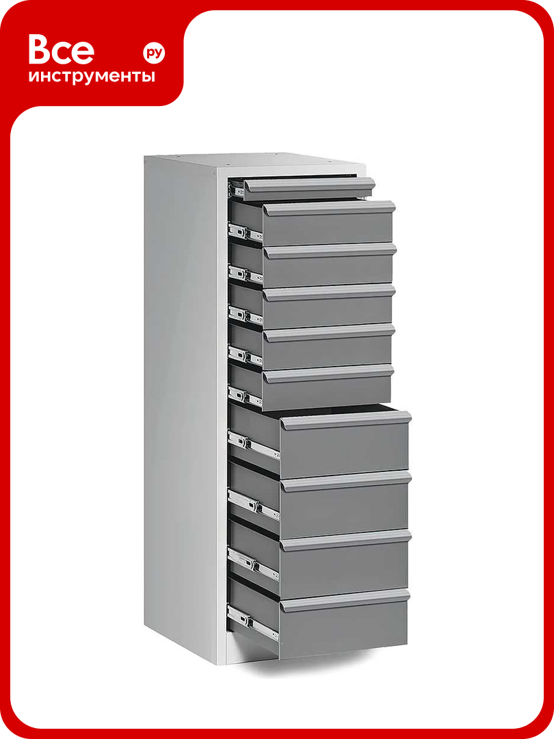 Тумба-драйвер с 10 ящиками Viking ДР-10/1 ESD