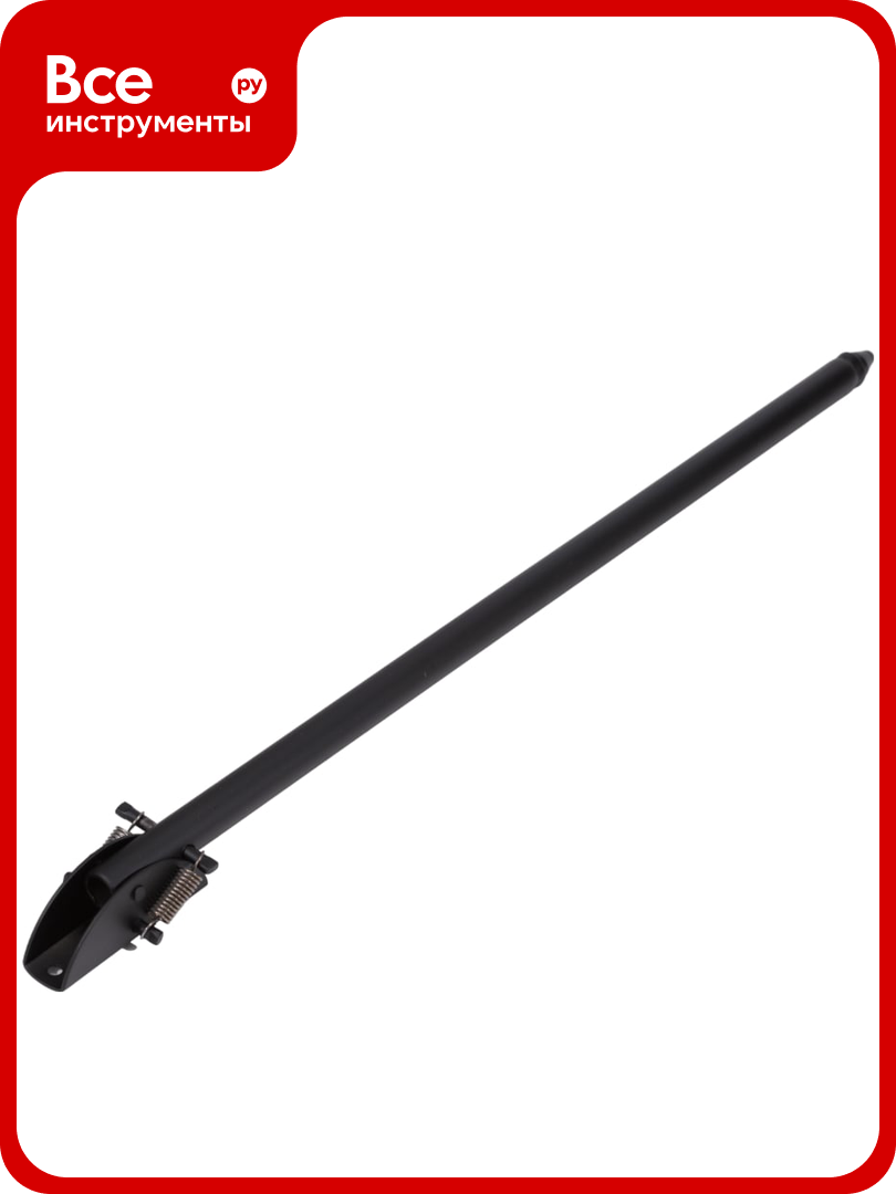 Упор воротный Домарт 500 мм, черный 171130