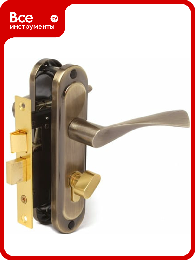 Врезной замок AVERS 0823/60-C-AB 17204