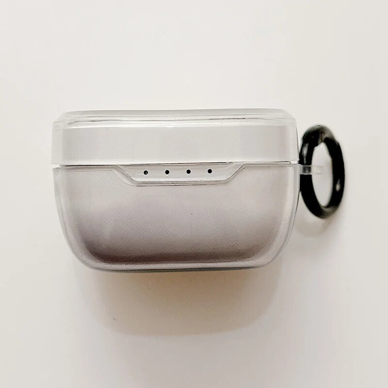 Прозрачный силиконовый чехол с градиентом для Lenovo XT62, прозрачный мягкий чехол из ТПУ с крючком, аксессуары для наушников для Lenovo XT62 TWS