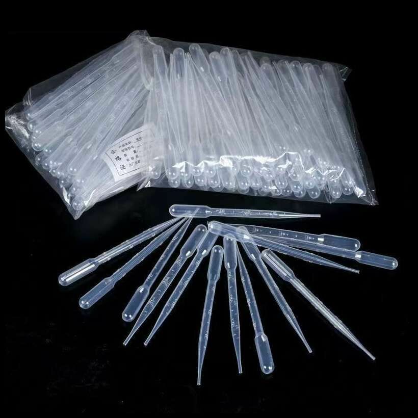 Пипетка 100 шт. для творчества, пастера, удобрений