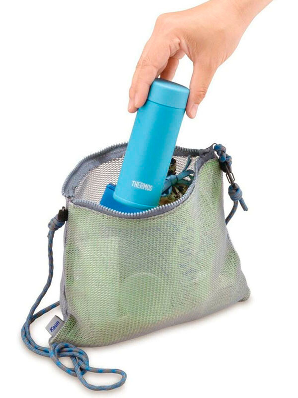 Термос Thermos JOJ-120 LB 0,12л, нержавеющая сталь, цвет голубой