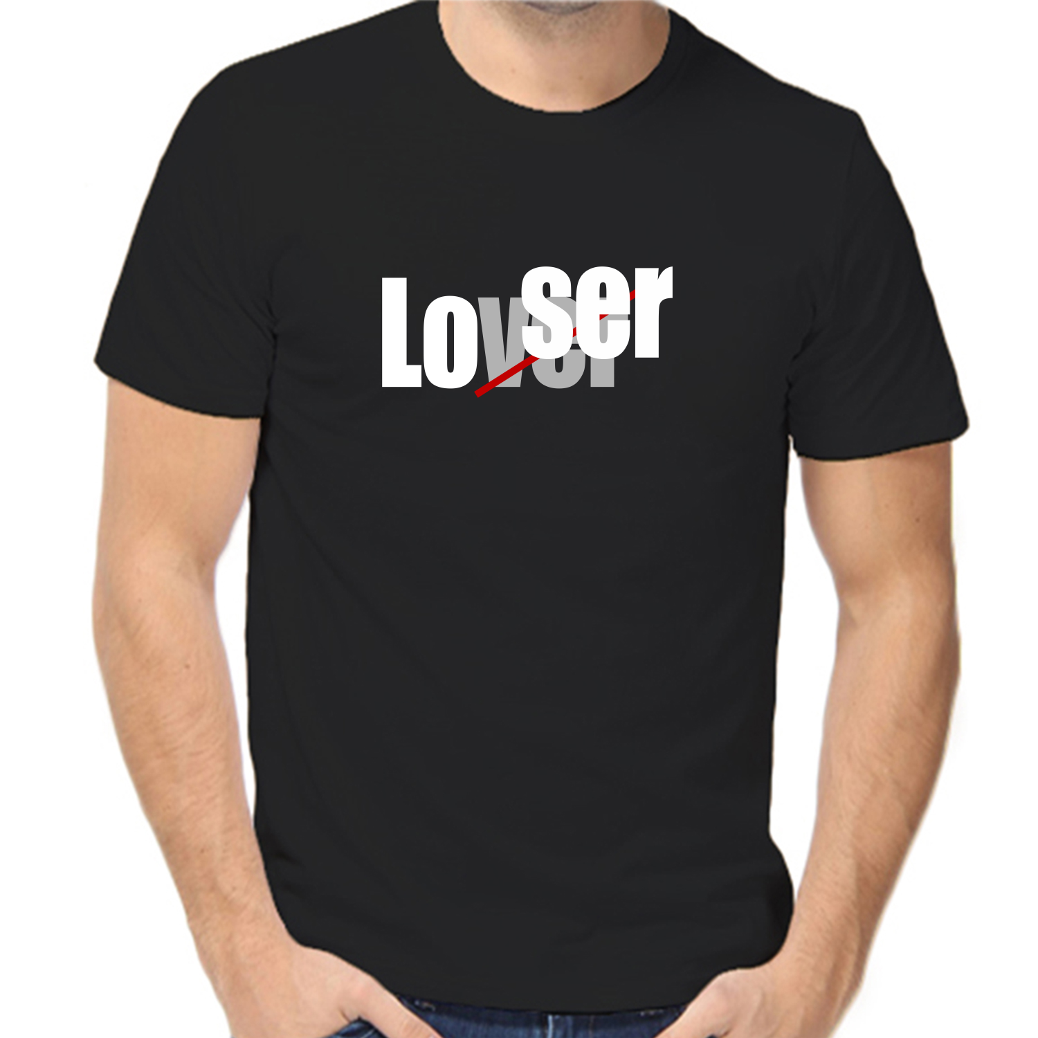 Футболка lover loser