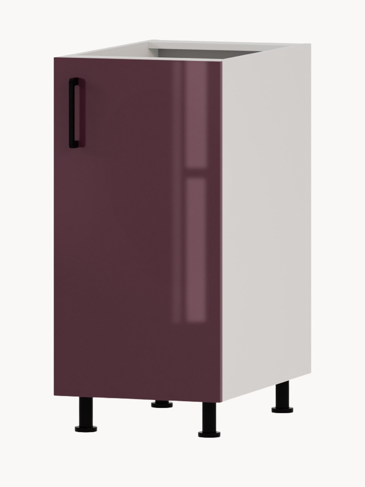 Кухонный модуль нижний напольный , кухонный гарнитур Alternative 400х546х820 мм, Марсала