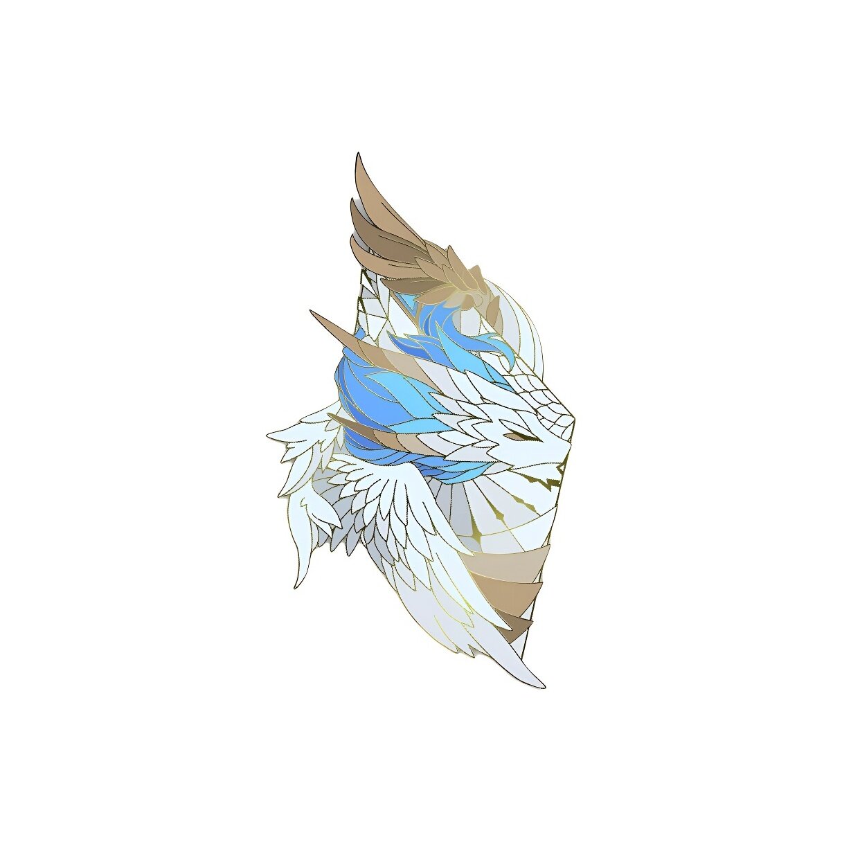 MOYU Mountains And Seas Administration, Dragon Party, Dragon Collection, Enamel Craft Metal Imitation Badges