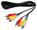 Кабель 3х3 RCA 1,5 м