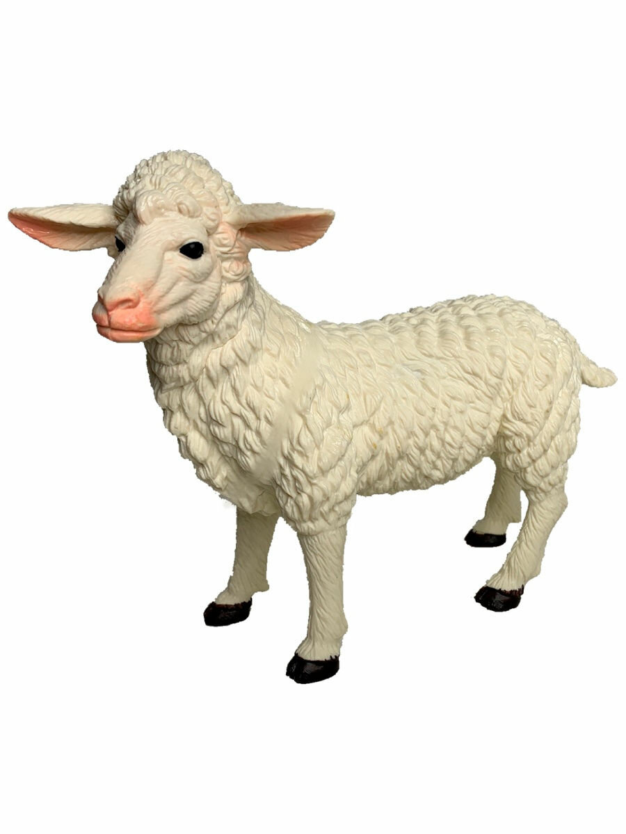Фигурка животного фермы "Овца", 16х11х6 см, для всех возрастов
