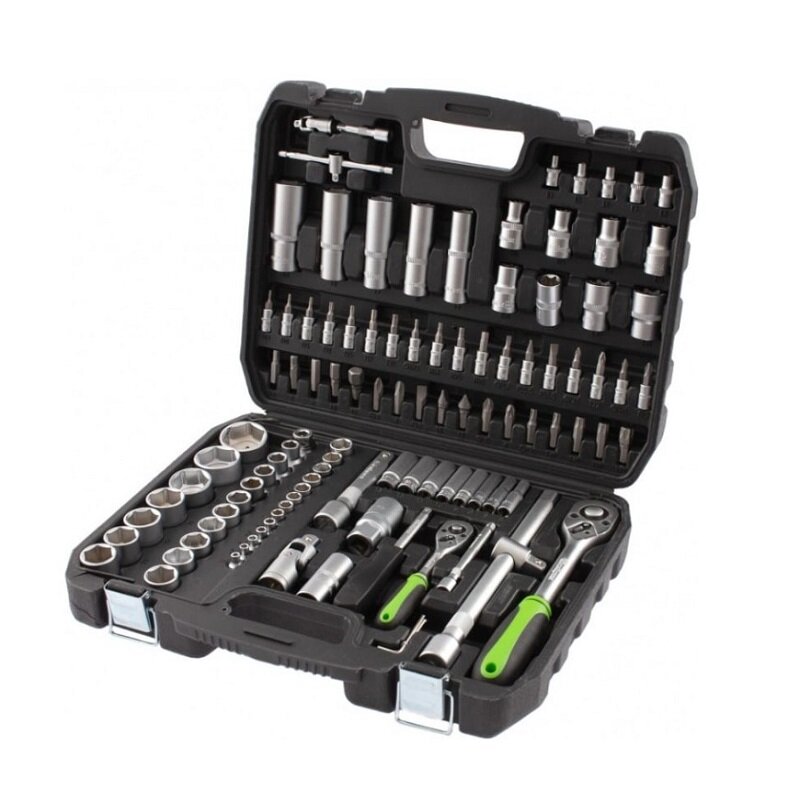 Набор инструментов Сибртех 1/2", 1/4", 108 предметов (13498)