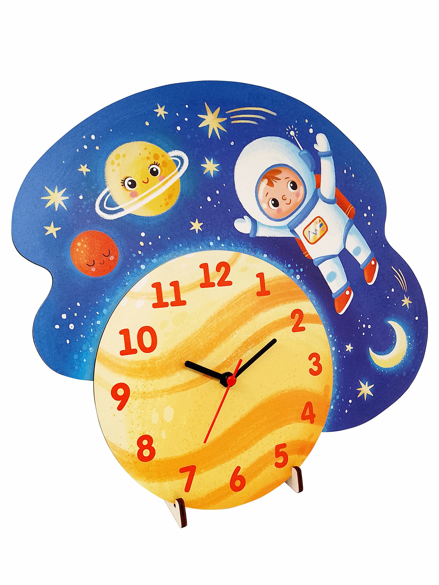 Настенные детские часы Космос
