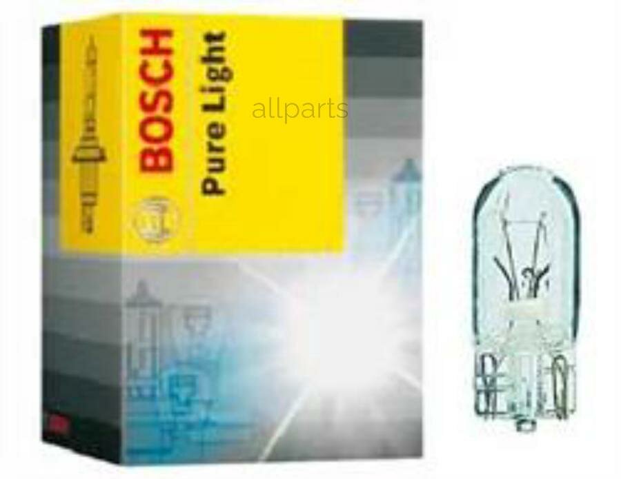 BOSCH 1987302241 12V Лампа Bosch 1987302241 WY5W 5W PURE LIGHT (CB),