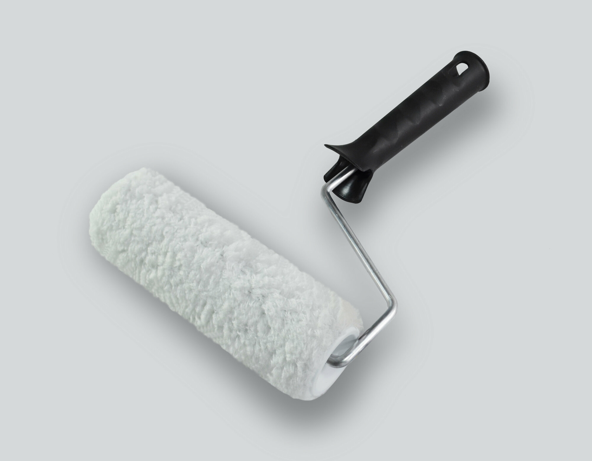 Decor Валики "Black Edition Old School", Ø42мм неразборные (ширина 100мм, бюгель 6мм, ворс 12мм, мех искусственный)