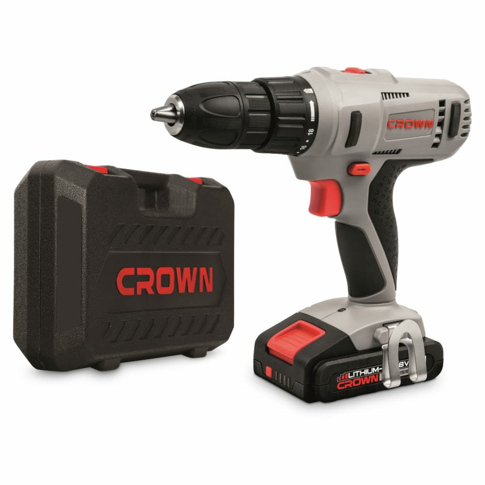 Аккумуляторный шуруповерт CROWN CT21056LH-2 BMC CT21056L-2 BMC
