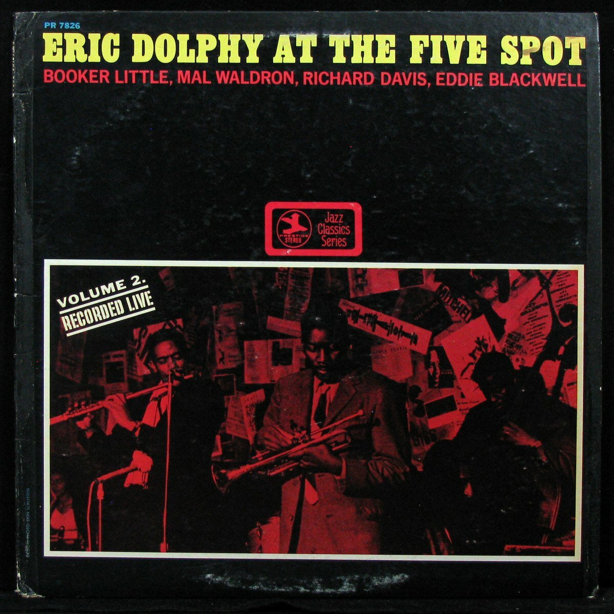 Виниловая пластинка Prestige Eric Dolphy – At the Five Spot, Volume 2