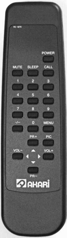 Пульт для AKARI RC-4270 original