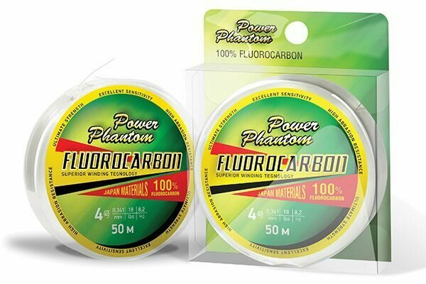 Леска Power Phantom Fluorocarbon флюорокарбоновое покрытие