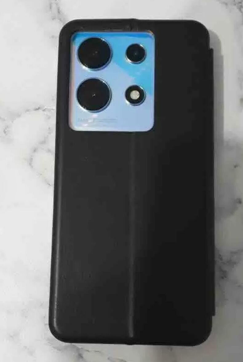 Infinix Note 30 pro, VIP черный чехол-книжка для Инфиникс нот 30 про книга на магните, визитница