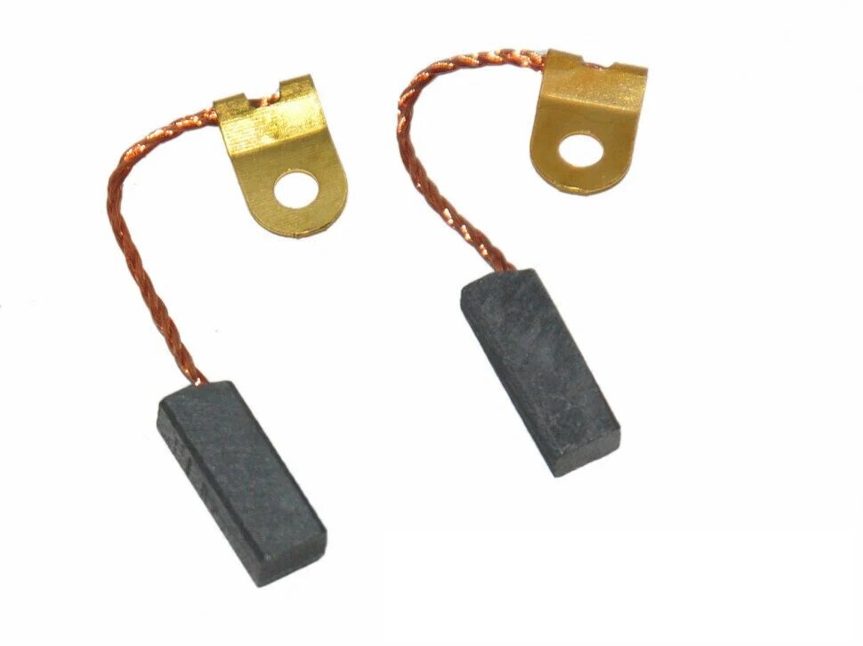 Электроугольная щетка 5x6x16 Проводок-флажок (Для Дрели Саратов 1036)