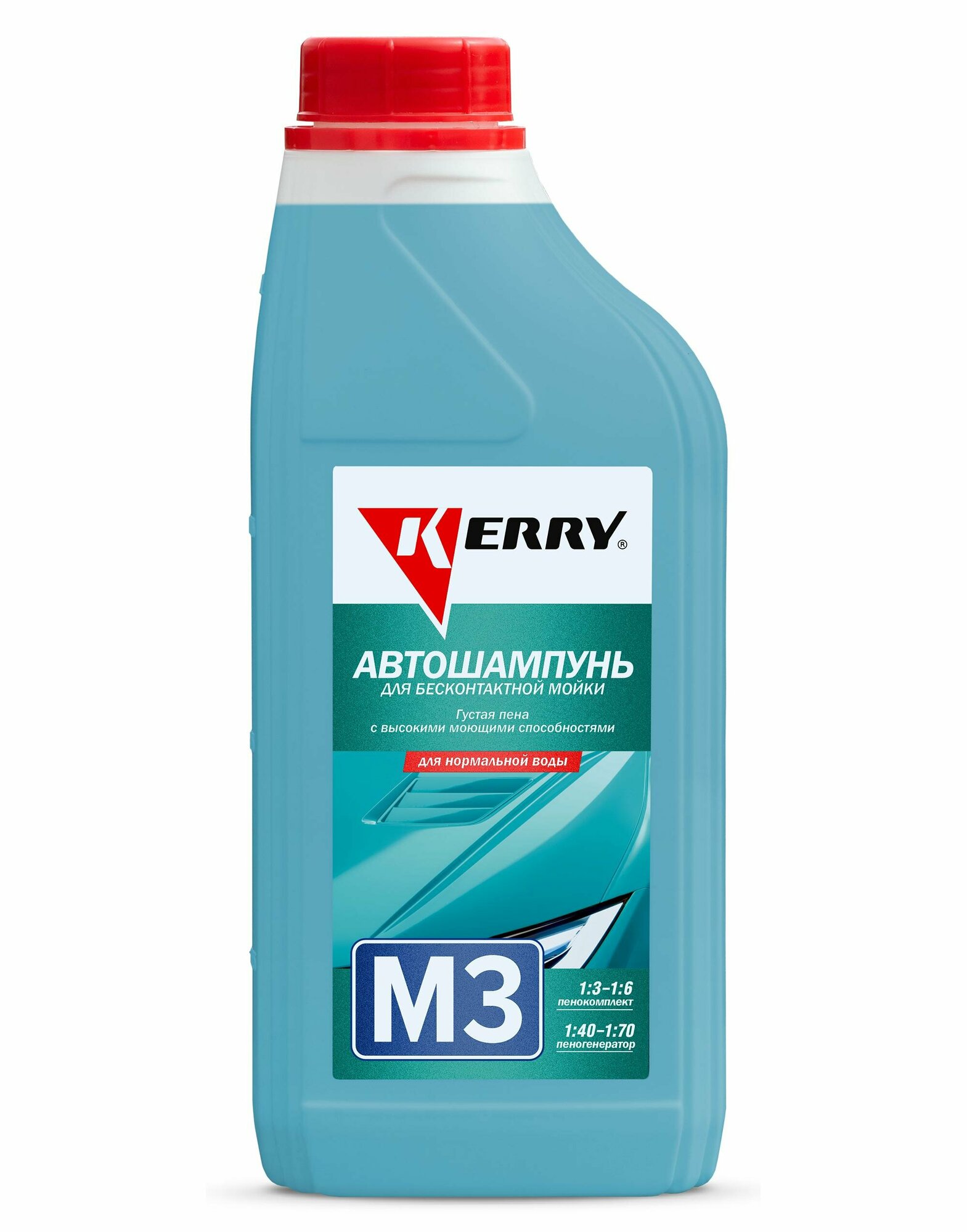 Автошампунь Kerry для бесконтактной мойки М3. Для нормальной воды 1000 мл