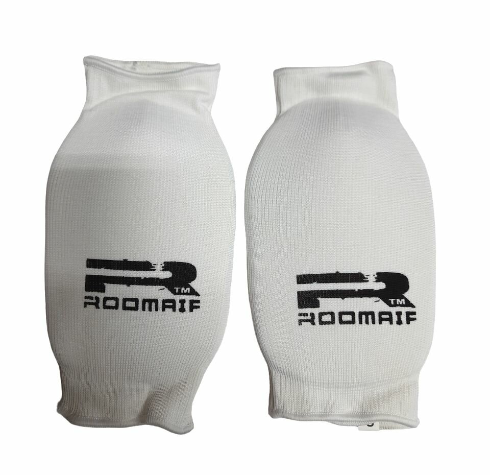 Защита / Щитки для локтя (предплечья) - размер S / белые