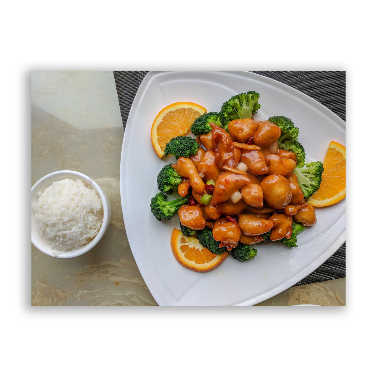 Постер, плакат на бумаге / Китайская кухня / Размер 30 x 40 см