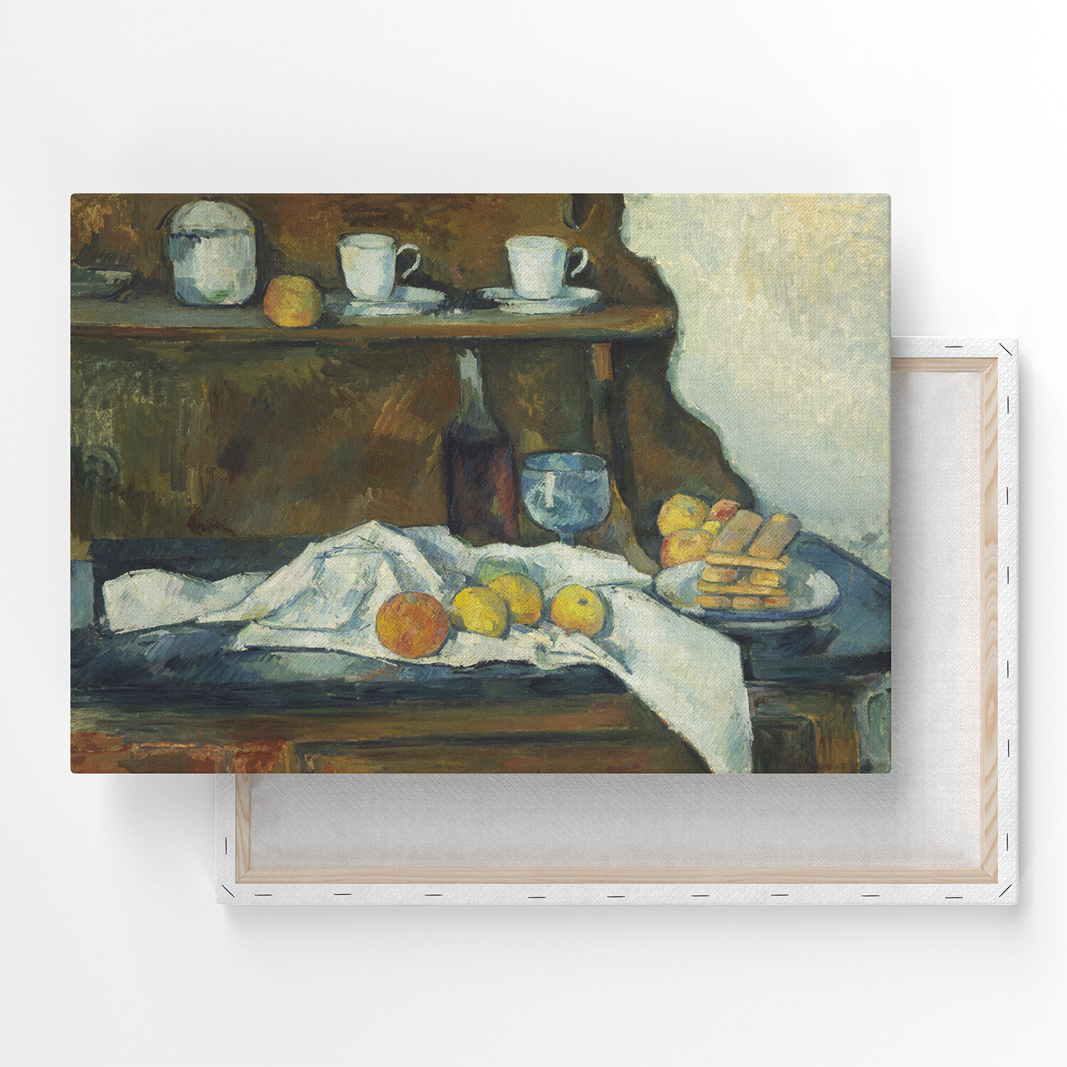 Картина на холсте, репродукция / Сезанн Поль - Буфет / Размер 40 x 53 см