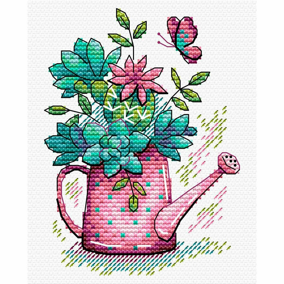 Набор для вышивания крестиком 'Очарование красоты ', 12*10 см, МП Студия