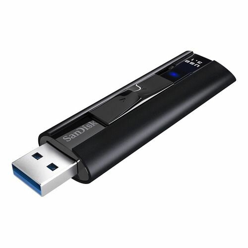Флешка USB Sandisk Extreme Pro 128ГБ, USB3.0, черный [sdcz880-128g-g46]