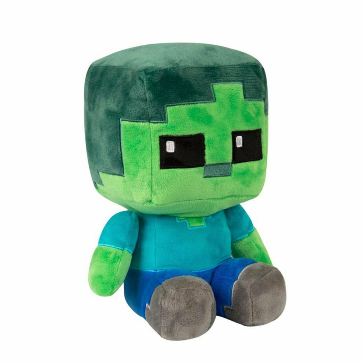 Мягкая игрушка Майнкрафт "Зомби" Crafter Zombie 22 см