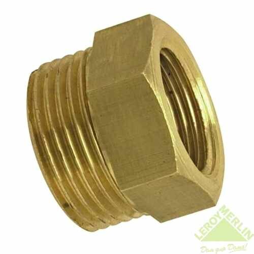Муфта переходная 3/4 x 3/8 дюйма наружная-внутренняя резьба