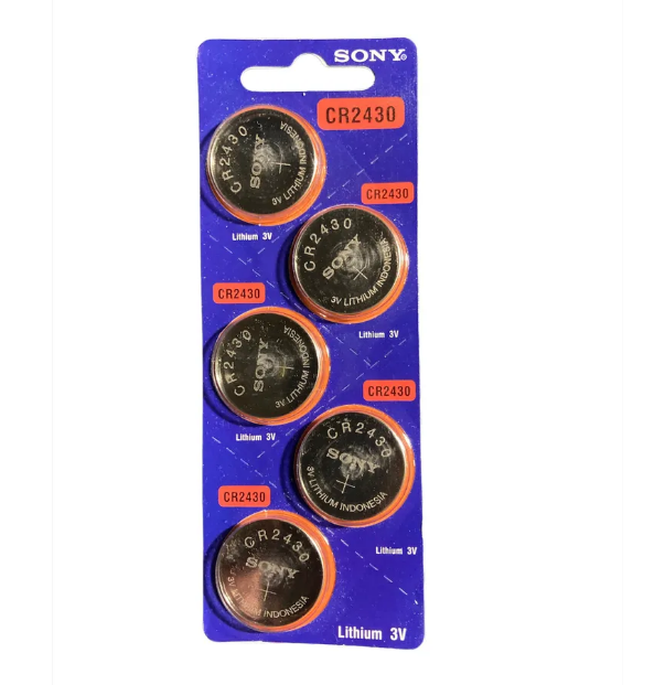 Батарейка Sony CR2430 BL5, 5шт
